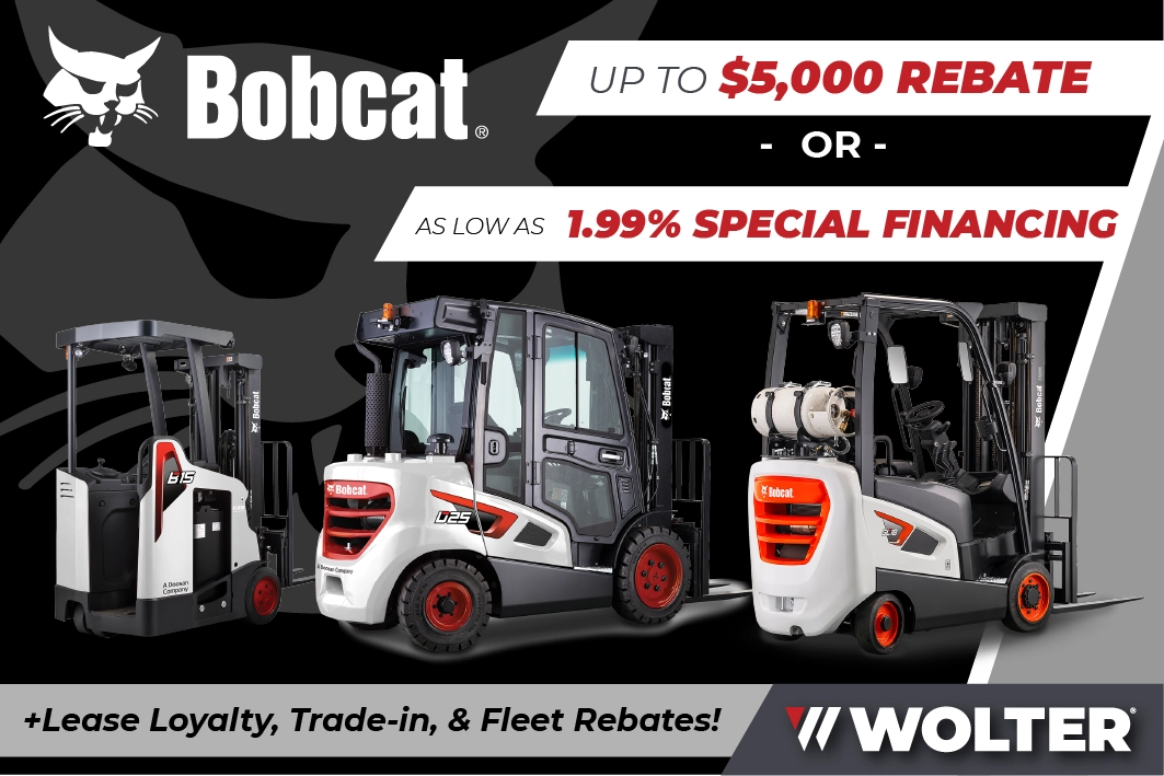 Claim up to $5,000 Rebate or 1.99% Special Financing on NEW Bobcat ...